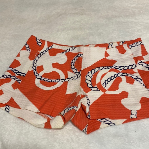 Lilly Pulitzer | Shorts | Lilly Pulitzer Short Size Double Zero Orange ...